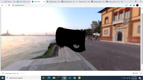 Obj And Fbx 3d Looks Black When Use RGBELoader Questions Three Js