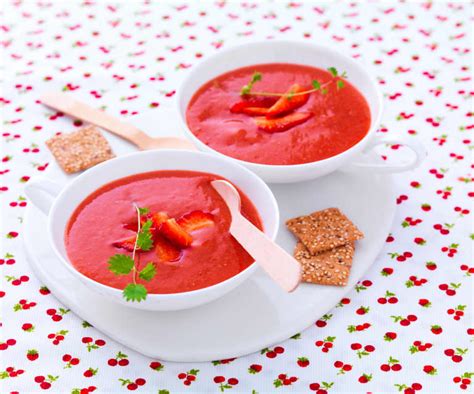 Gaspacho Tomate Fraise Cookidoo La Plateforme De Recettes