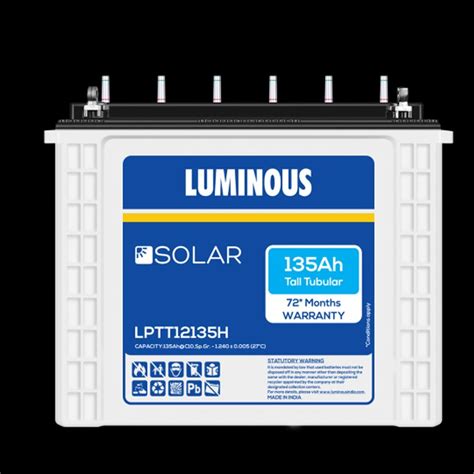 Luminous LPTT 12135H Tall Tubular Battery 135 Ah At Rs 14300 In Nagercoil