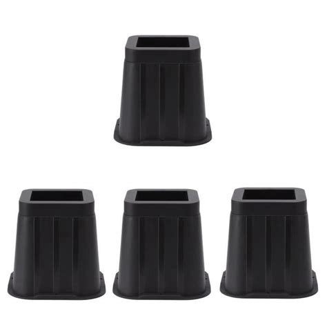 Dioche Rehausse De Meuble Lot De 4 Rehausseurs De Lit Blocs De Lit