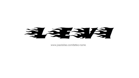 Levi Name Tattoo Designs