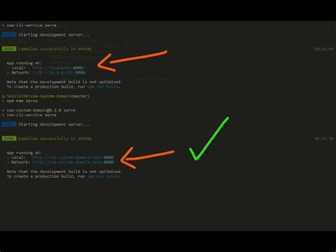 Vue Change From Localhost 8080 To Custom Domain YouTube