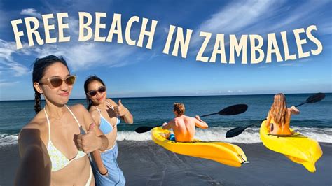The Best Beach In Cabangan Zambales YouTube
