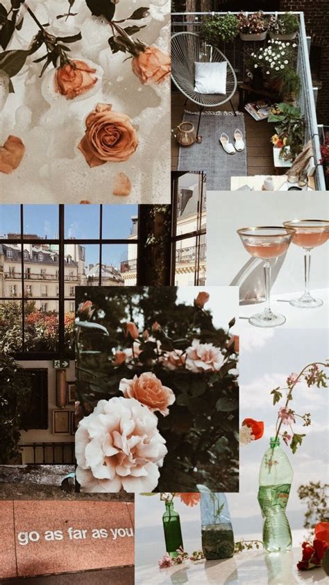 Aesthetic Collage Spring Wallpapers Wallpaper Cave