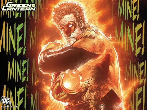 Orange Lantern Corps Wallpaper