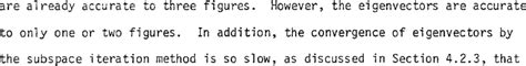 shows that even the eigenvalues calculated by two subspace iterations download table