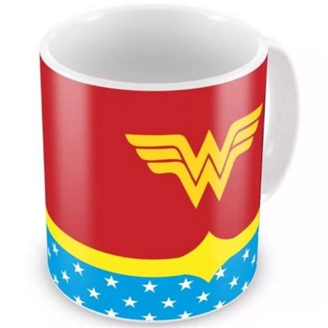 Caneca Personalizada Porcelana Logo Da Mulher Maravilha MadeiraMadeira