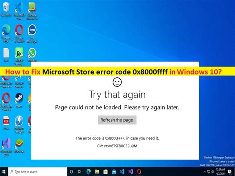 how to fix microsoft store error code 0x8000ffff in windows 10 [steps] techs and gizmos