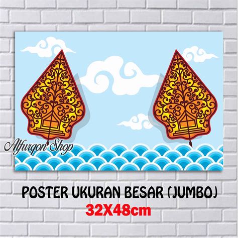 POSTER WAYANG GOLEK WAYANG KULIT FOTO WAYANG GOLEK WAYANG KULIT