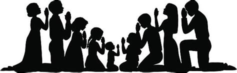 GROUP OF PEOPLE PRAYING CLIPART 16px Image 5