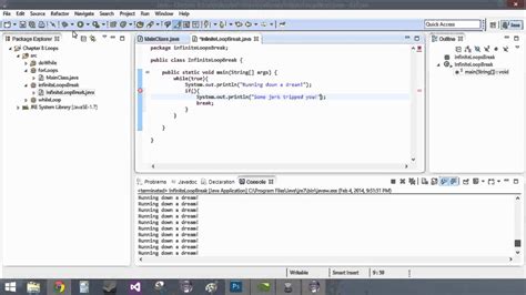 how to fix infinite while loop java update