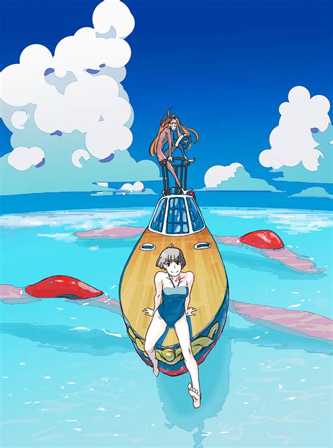 Lisa And Fujimoto Gake No Ue No Ponyo Drawn By Tombiiwa Danbooru