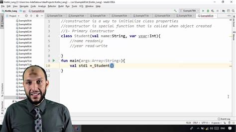 65 anroid kotlin oop constructors primary constructor youtube