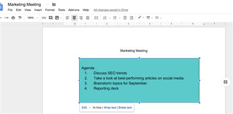 How To Add A Text Box In Google Docs FAQ