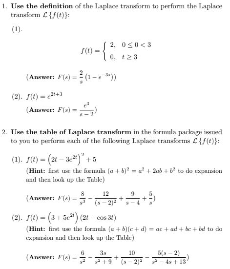 Solved Solve Each Of The Following Initial Value Problem Chegg