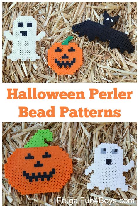 Perler Bead Halloween Printable Pattern
