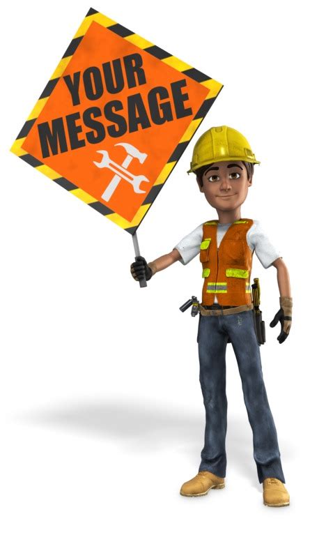 Cartoon Construction Signs