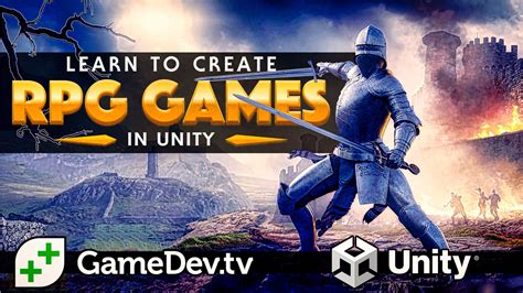 learn to create rpg games in unity gamedev tv humble bundle