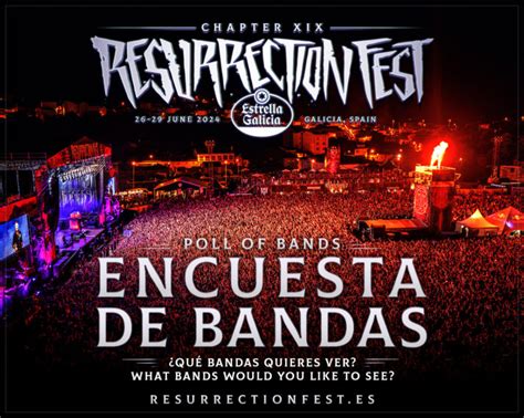 Encuesta De Bandas Del Resurrection Fest Estrella Galicia Revista Rock