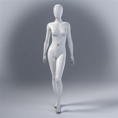 Female Mannequin D Model