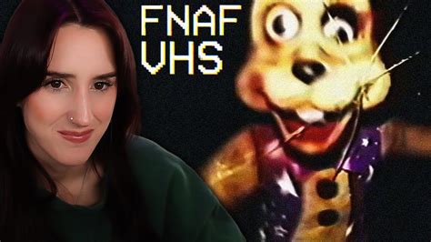 3 DISTURBING FNAF VHS TAPES REACTION YouTube