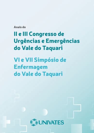 Editora Univates Anais