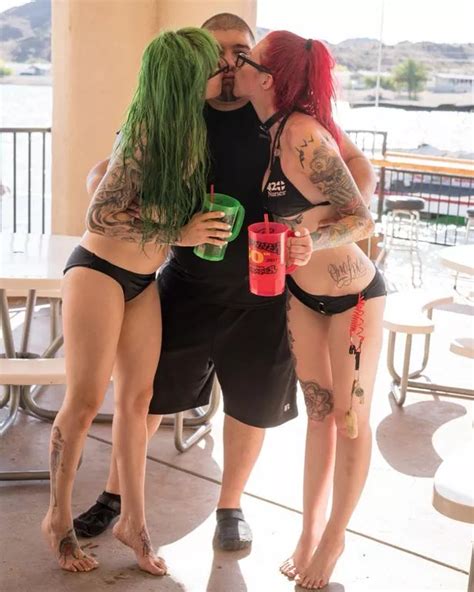 Polyamorous Throuple Wed In Three Way Ceremony Where Both Brides Walk