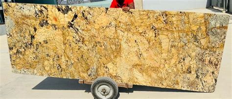Mm Alaska Gold Granite Slab For Flooring At Rs Sq Ft In Ajmer