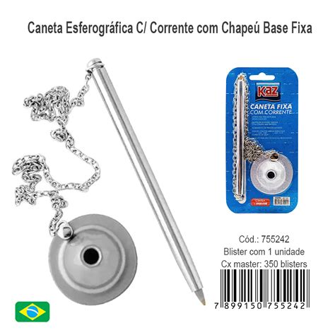 Canetas Esferogr Ficas Corrente Cat Logo Kaz