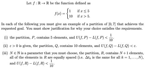 solved let f r → r be the function defined as 1 f x if x