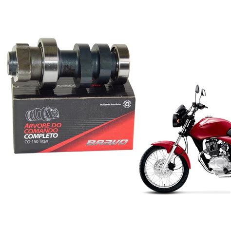 Arvore De Comando Completo Wgk Racing Bravo Honda Cg Titan Fan Cargo