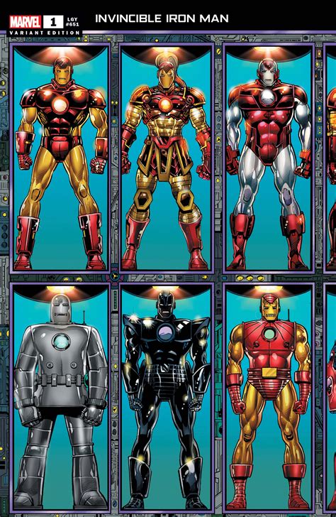 Invincible Iron Man Variant Comic Issues Marvel