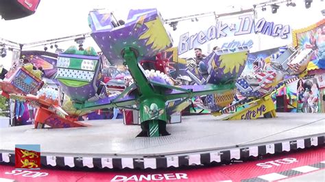 Manège Break Dance Extreme foire de Pâques 2018 Caen 14 YouTube