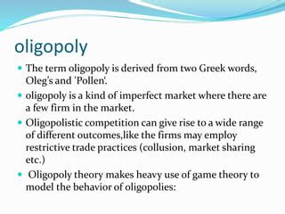 Oligopoly PPT