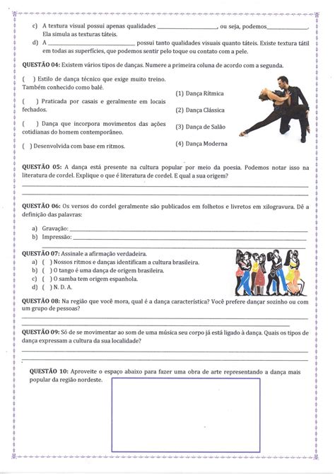 Atividade De Arte Sobre Teatro 4 Ano Image To U