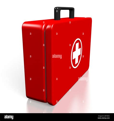 Red Medical Bag Stock Photo Alamy