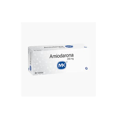 Amiodarona 200 Mg 30 Tabletas