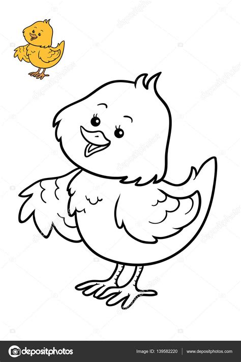 Dibujo De Pollito Para Colorear E Imprimir Images And Photos Finder