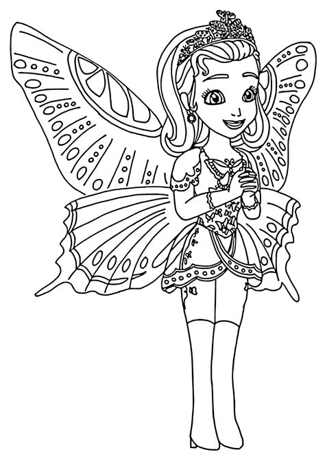 Barbie Fairytopia Coloring Pages