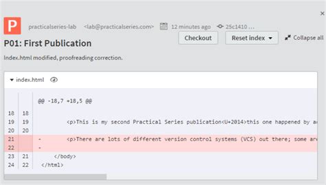 The Second Commit With Brackets Git Practicalseries Brackets Git And