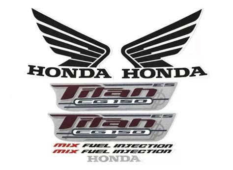 Kit Adesivos Honda Cg Titan Es Cinza Lb Parcelamento
