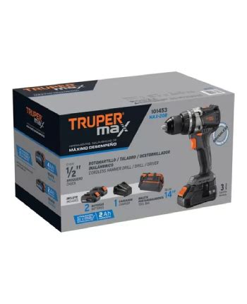 Taladro Inalambrico Industrial Percutor Truper V Quality Tools