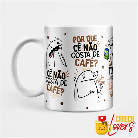 Caneca Flork Cê não gosta de café Caneca Lovers