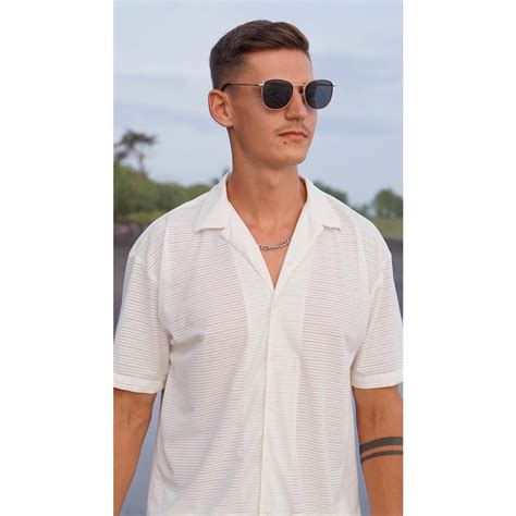 Jual Kemeja Pantai Pria Resort Wear Jimbaran Shirt Limited Edition