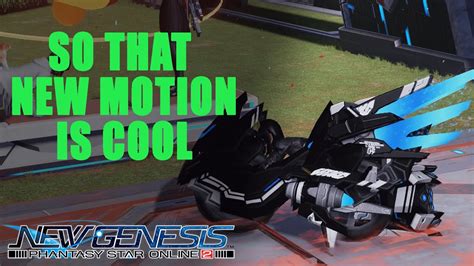 PSO2 NGS I Took The New Dash Motion To The Next Level YouTube