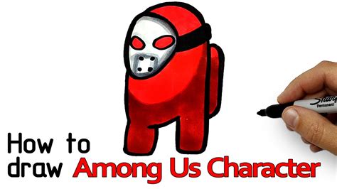 How To Draw Among Us Characters Anime