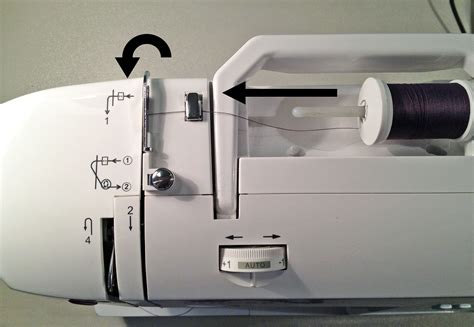 Basics Threading Your Sewing Machine Yesterday S Thimble
