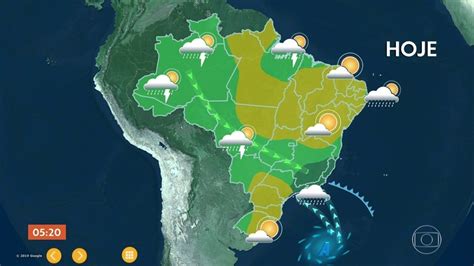 Hora 1 Veja a previsão do tempo para esta sexta feira 16 pelo