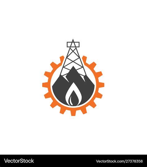 Oil And Gas Industry Logo Design Vector Image Stock Image Everypixel