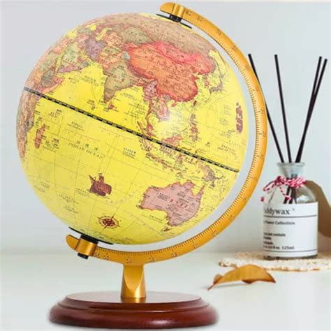Globo Terrestre Giratorio Mesa Mapa Mundi Pol Tico Escolar Frete Gr Tis